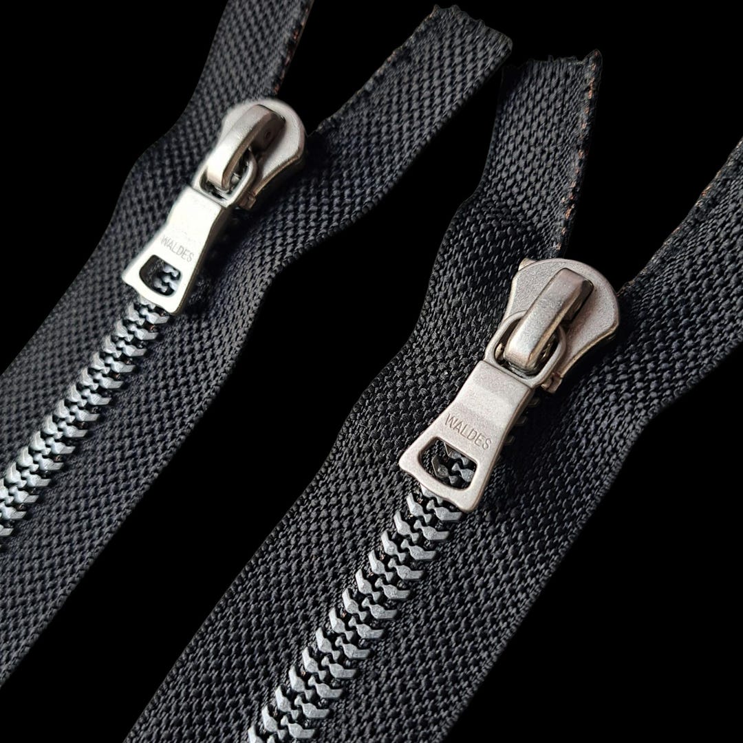 Waldes #7 Zin Zipper Meta Zipper Vintage Zipper Asahi Fasteners Talon ...