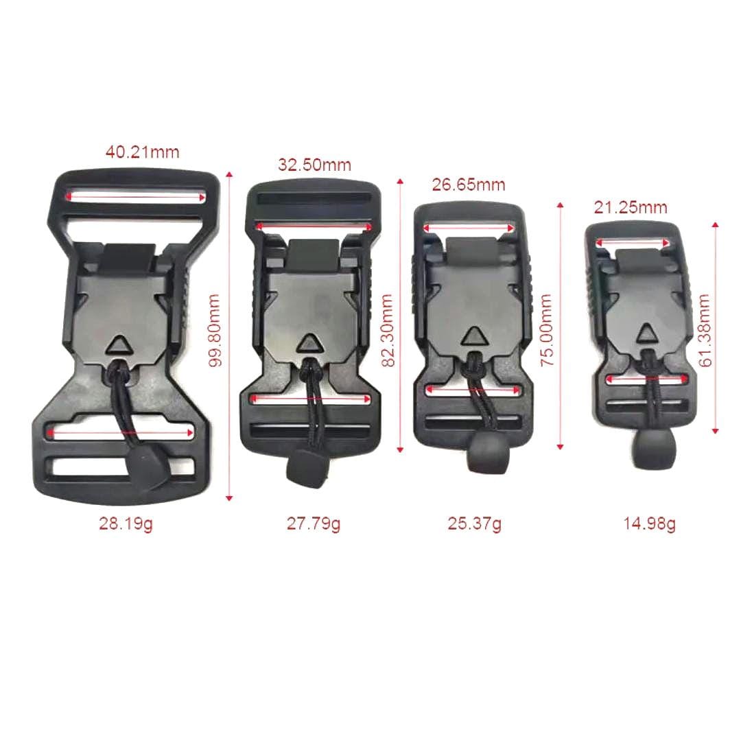 Magnetic Quick Release Buckle DIY Backpack Shoulder Bag Strap POM ...