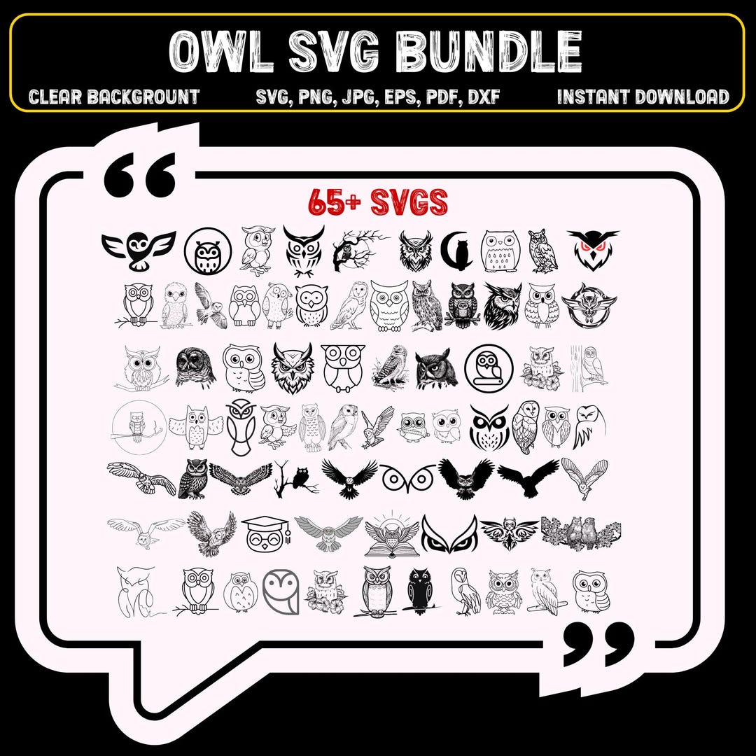 Owl Svg Bundle, Owl Designs, Clipart, Owl Png, Floral Owl Svg, Owl ...