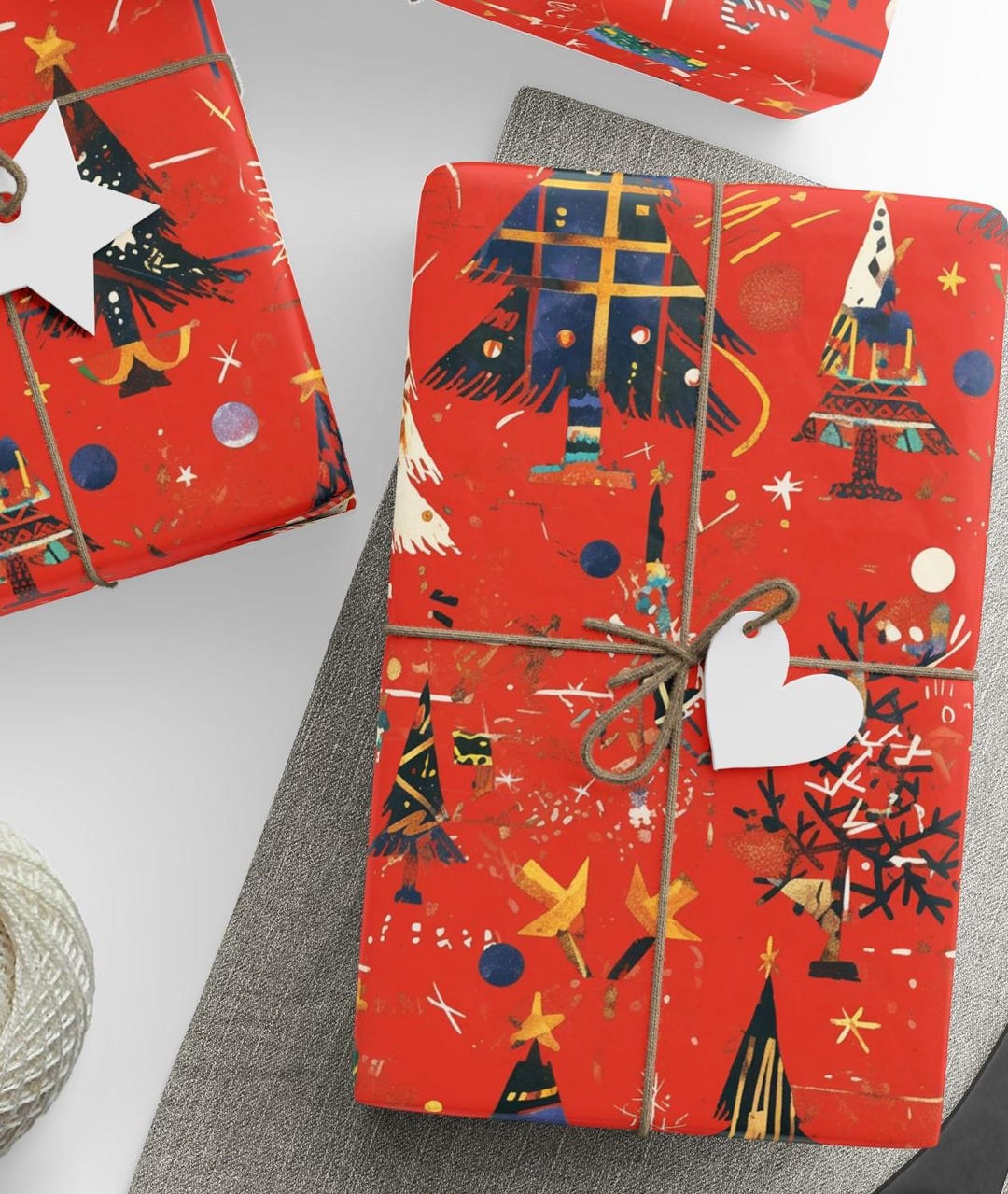 Christmas Wrapping Papers, Holiday Gift Wrap, Festive Gift Wrap ...