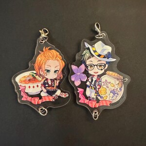 Twisted Wonderland Chara Peko Acrylic Keychain - Etsy