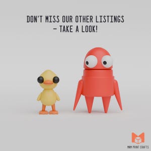 R.E.P.O. Semibot Robot 3D Printed Figure and Keychain - Etsy