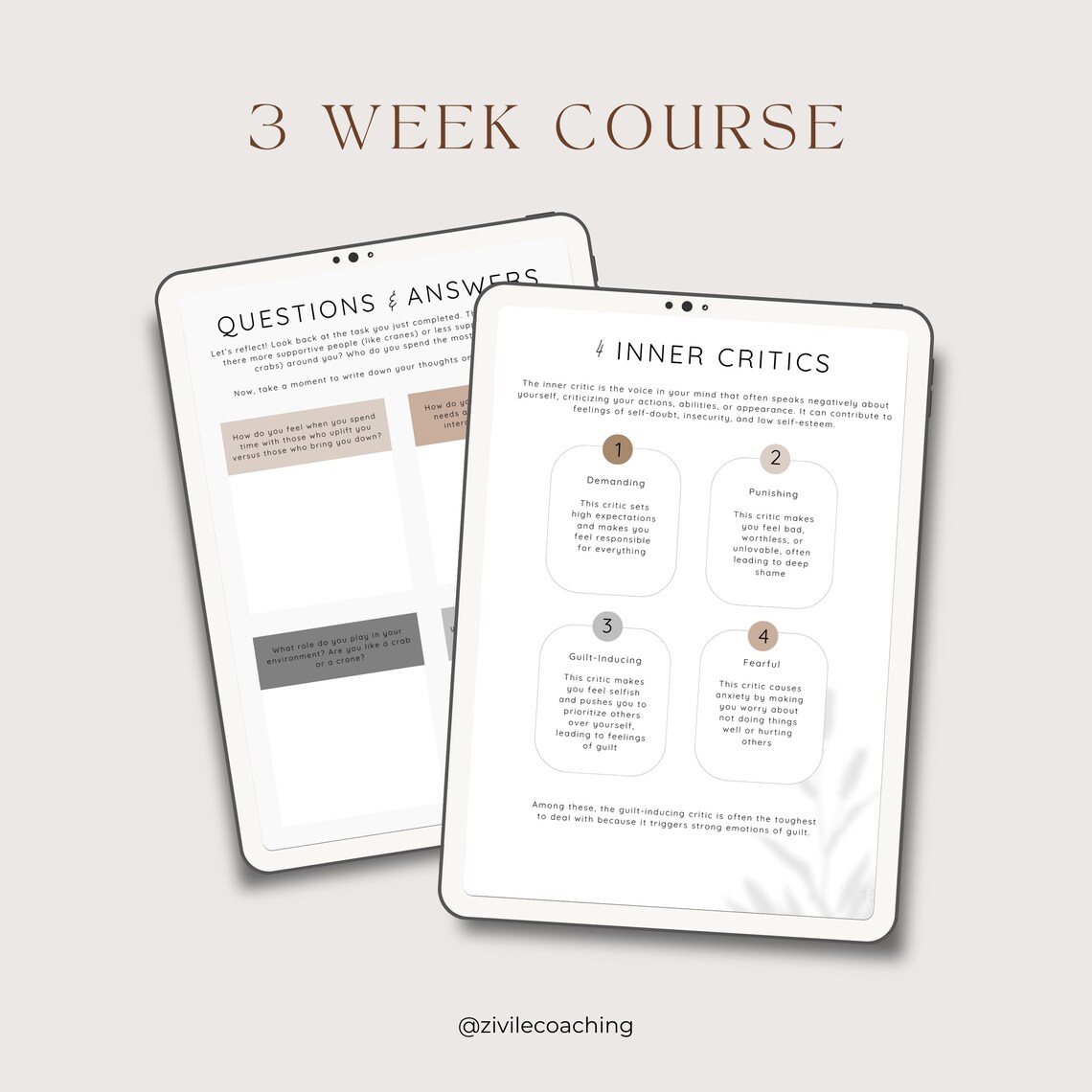 Course Workbook on Self-esteem & Confidence, 3-week Guide to to ...