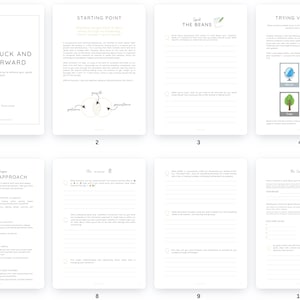 Get Unstuck and Move Forward Worksheet, 22 Pages for Clarity to ...