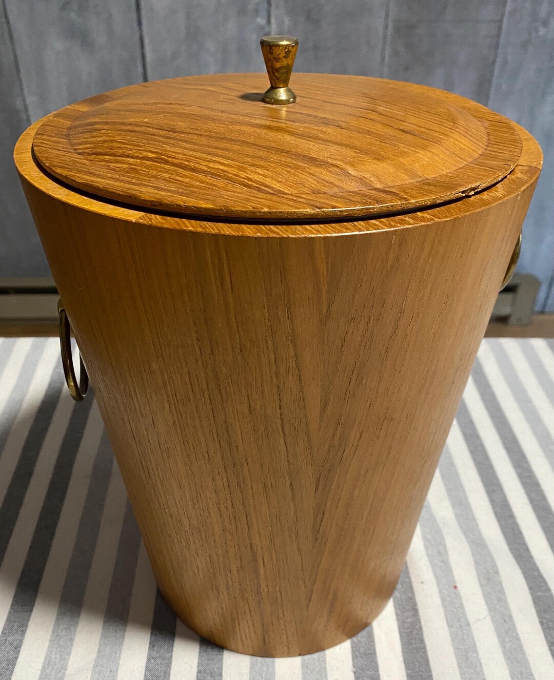 MCM Swedish Genuine Teak Ice Bucket. by Rainbow Wood Products - Etsy