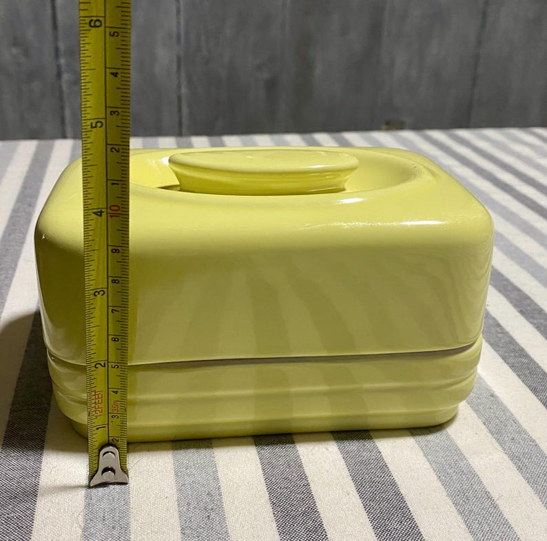Westinghouse Yellow Western Style Butter Dish by Hall China - Etsy