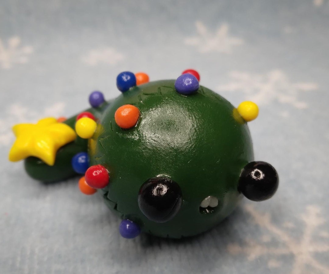 Cute Worm Figurine, Christmas Tree Worm, Pet Worm, Holiday Worm, Worm ...