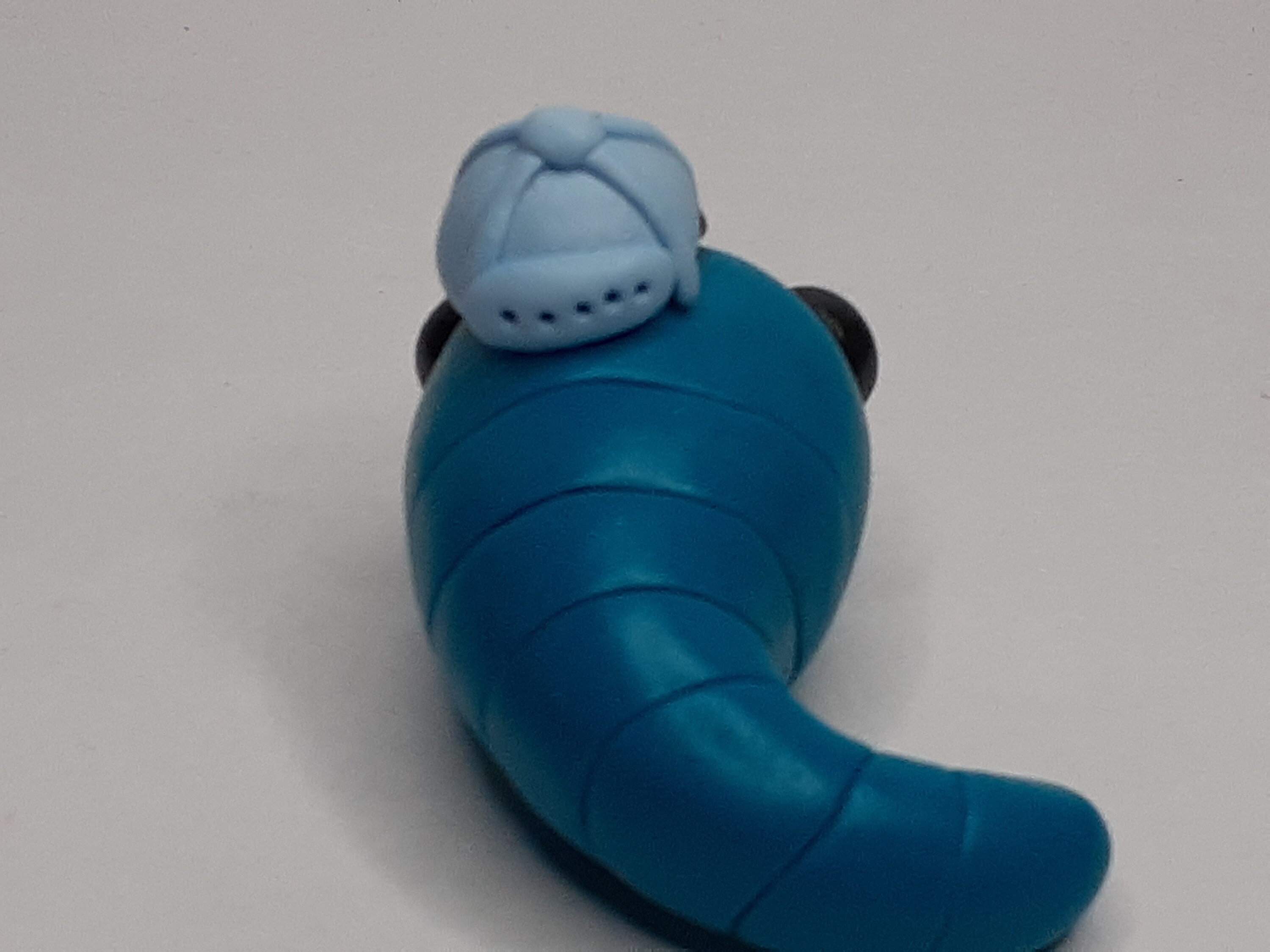 Cute & Silly Worm, Worm With Teeth Figurine, Child Worm, Worm Wearing ...