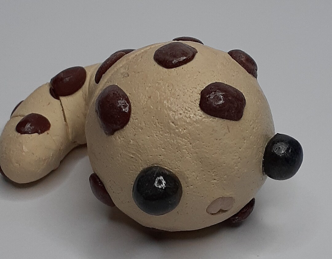 Cute & Silly Worm Figurine ~ Chocolate Chip Worm Figure, Adopt a Worm ...