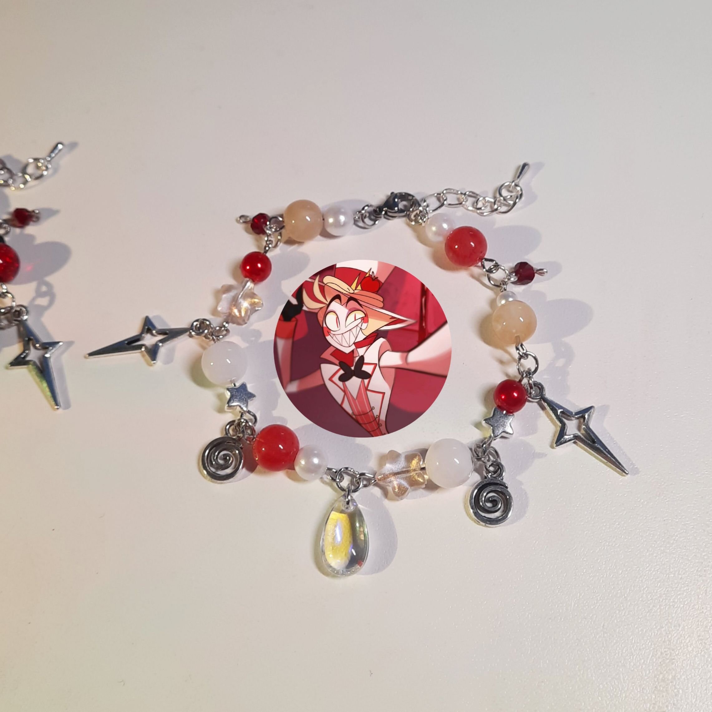 Hazbin Hotel Alastor Bracelet Lucifer Bracelet - Etsy