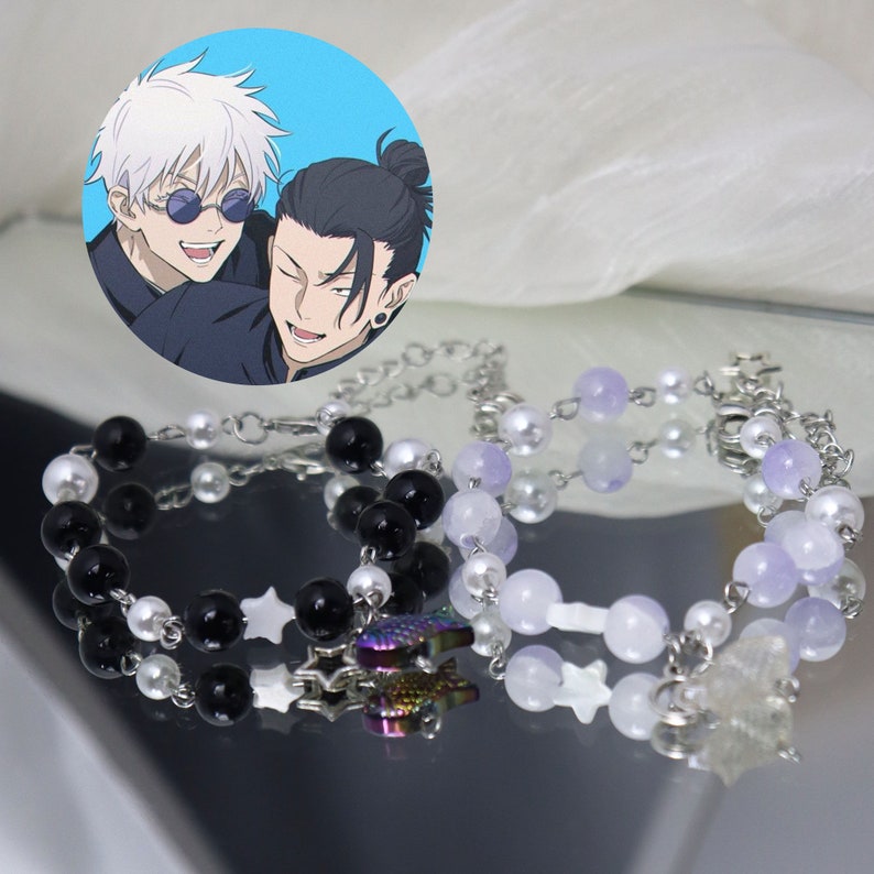 Koi Fish Bracelet Anime Gojo and Suguru Matching Bracelet - Etsy Australia