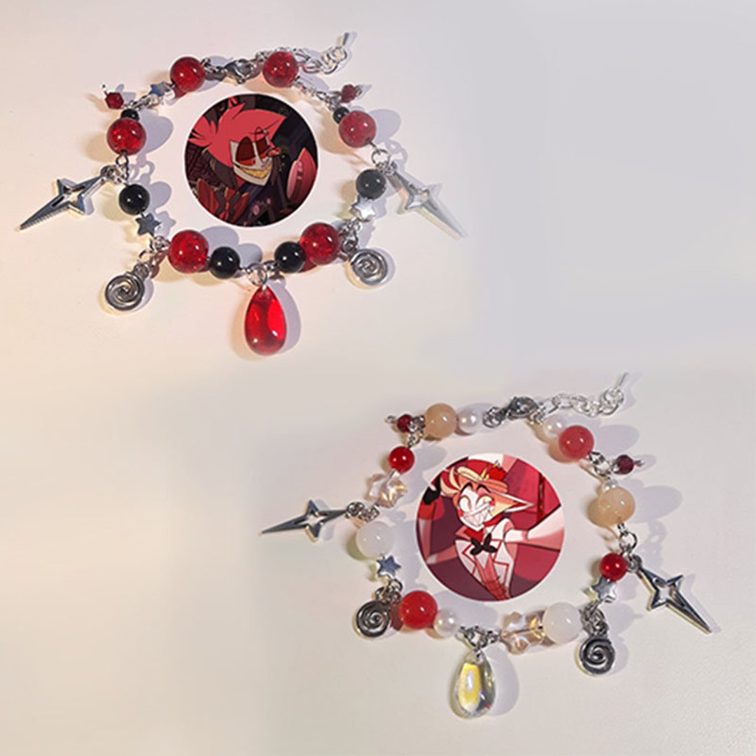 Hazbin Hotel Alastor Bracelet Lucifer Bracelet - Etsy