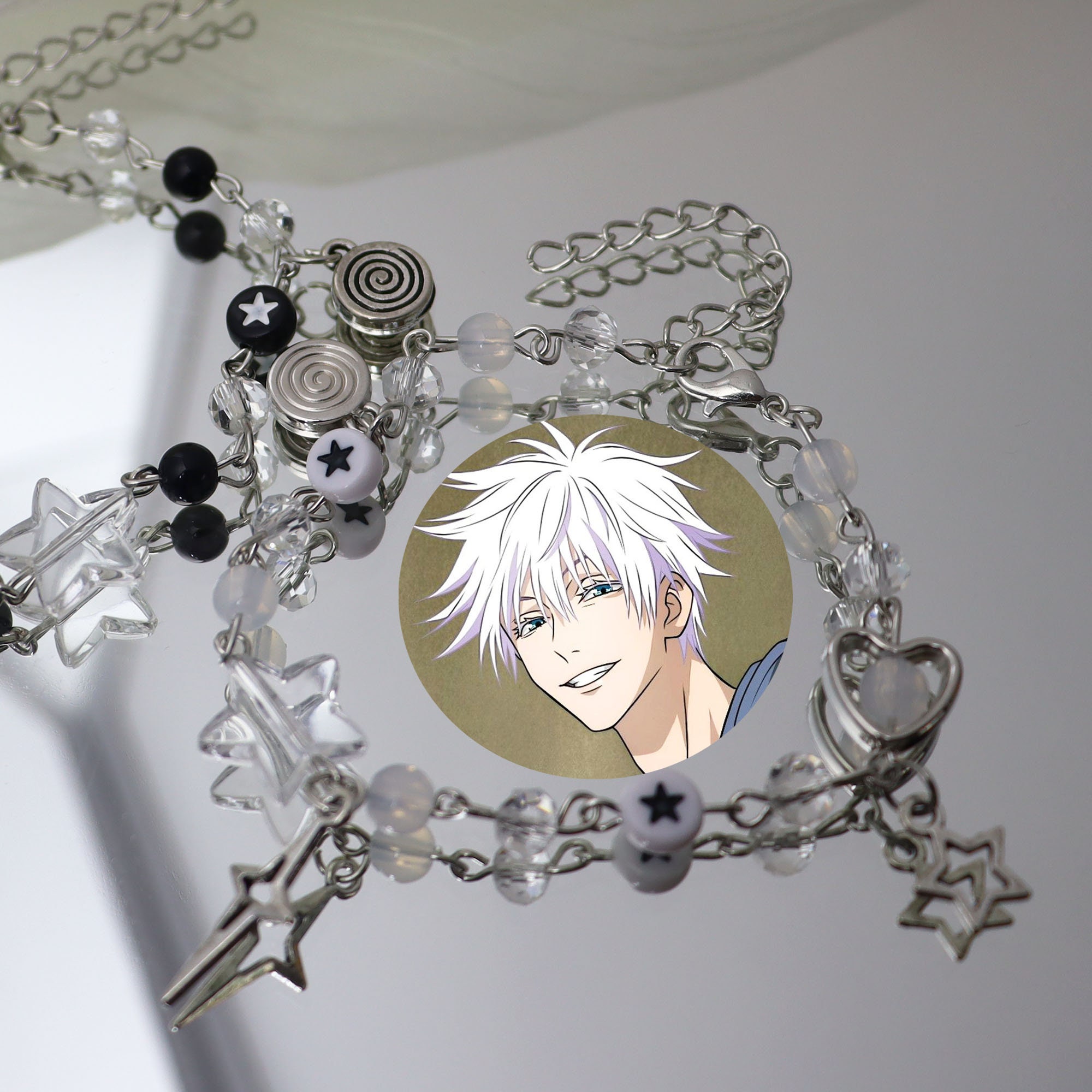 Anime Gojo and Suguru Matching Bracelet - Etsy