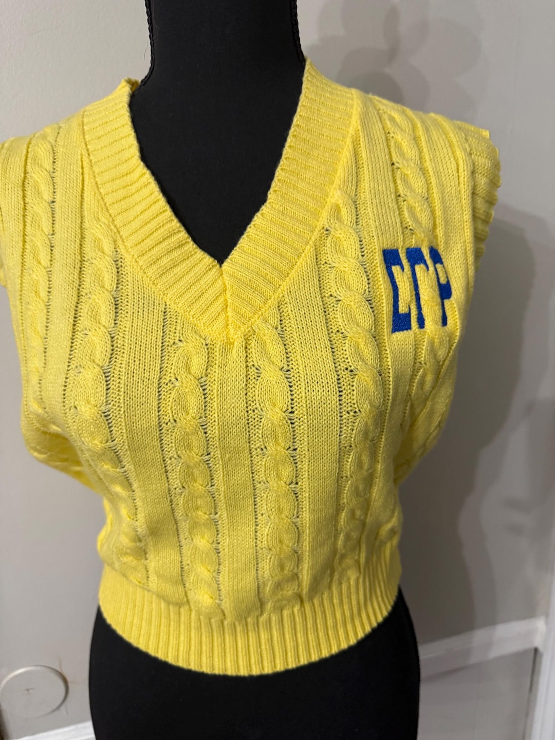 Sigma Gamma Rho Sweater Vest - Etsy