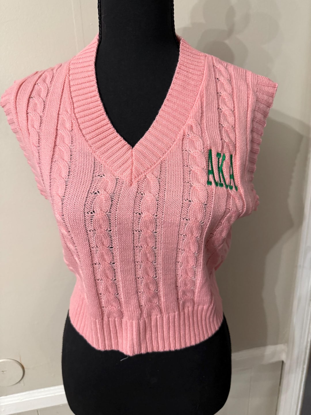 Alpha Kappa Alpha Sweater Vest - Etsy