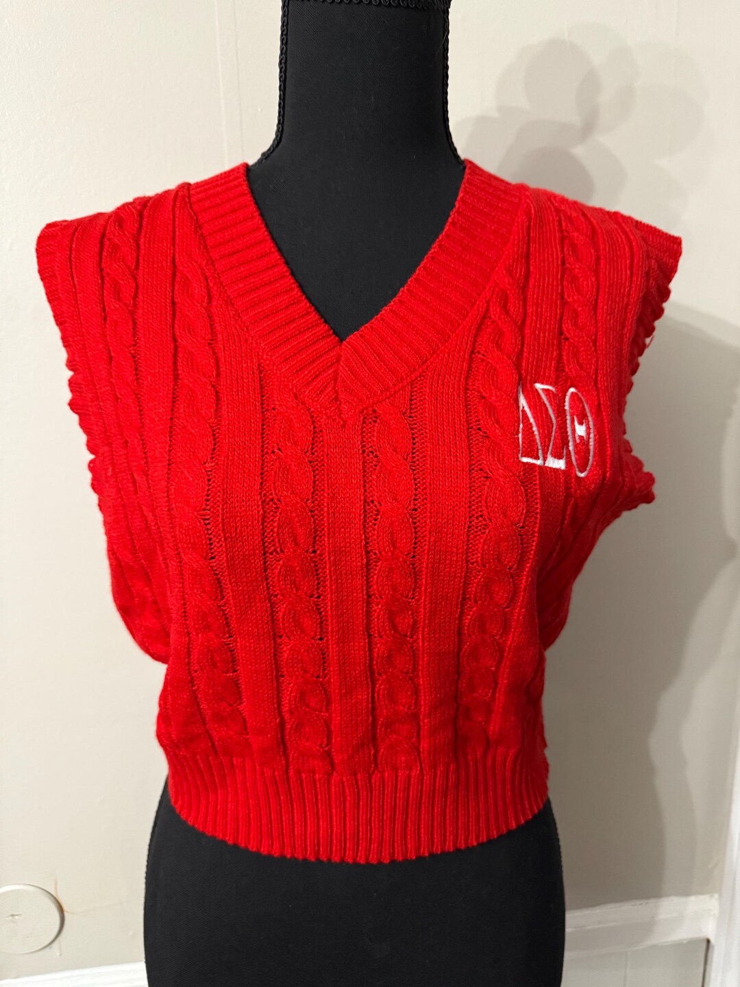 Delta Sigma Theta Vest - Etsy