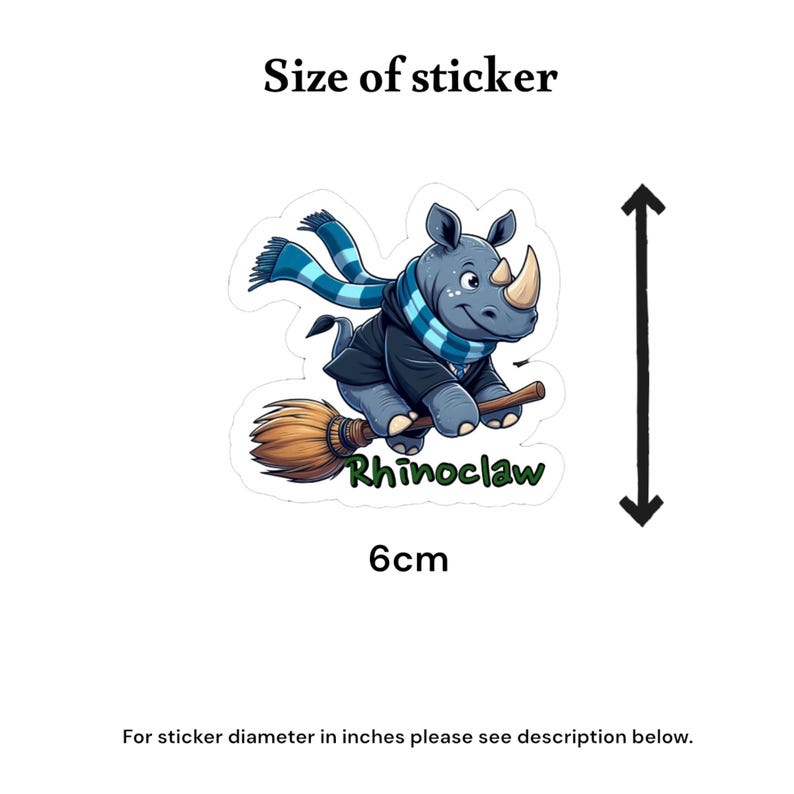 Magical School House Crest Sticker:harry Potter Themed | Holographic or ...