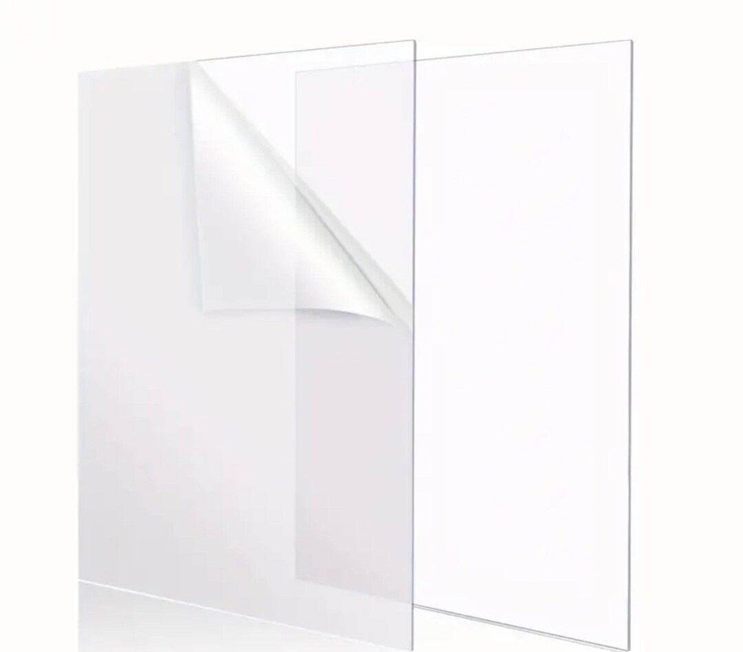 Large Acrylic Sheets, Clear Acrylic Sheets, Blank Clear Acrylic - Etsy ...