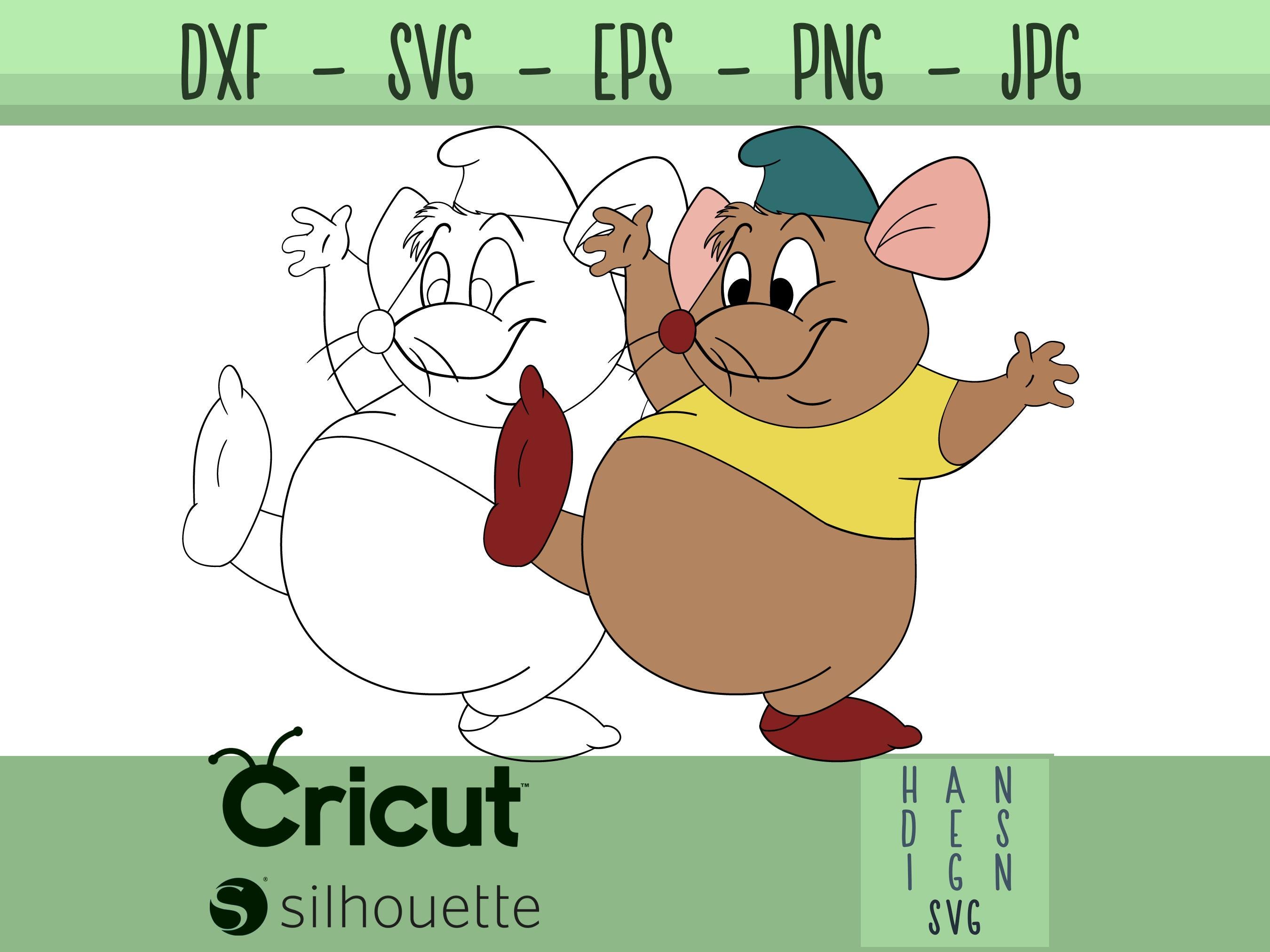 Cute Mouse SVG, Gus Gus SVG, Disney Svg, Cinderella Svg, Gus Gus ...