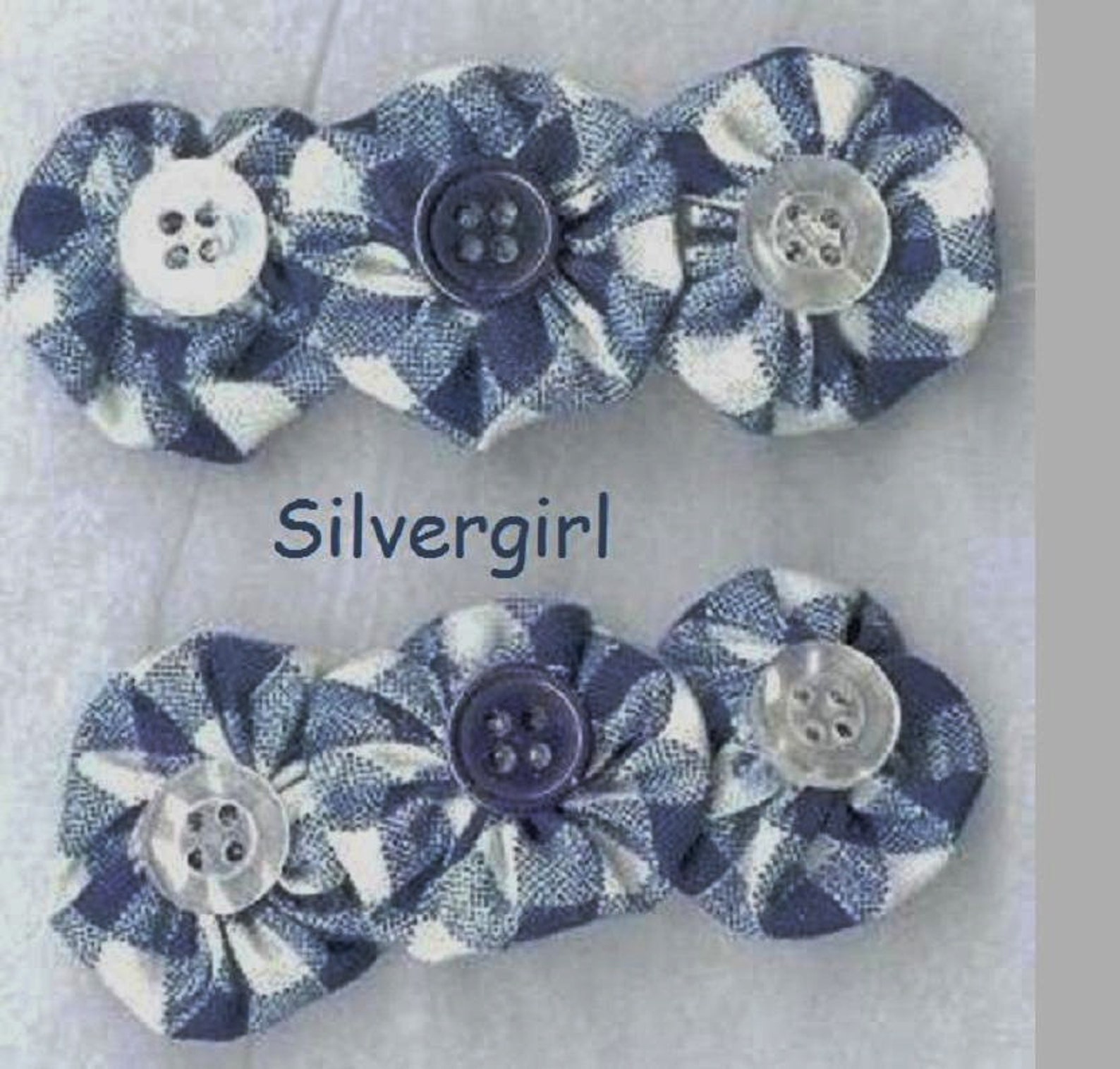 Hand Created Large Colorful Hair Spring Clips Choose Style/color - Etsy