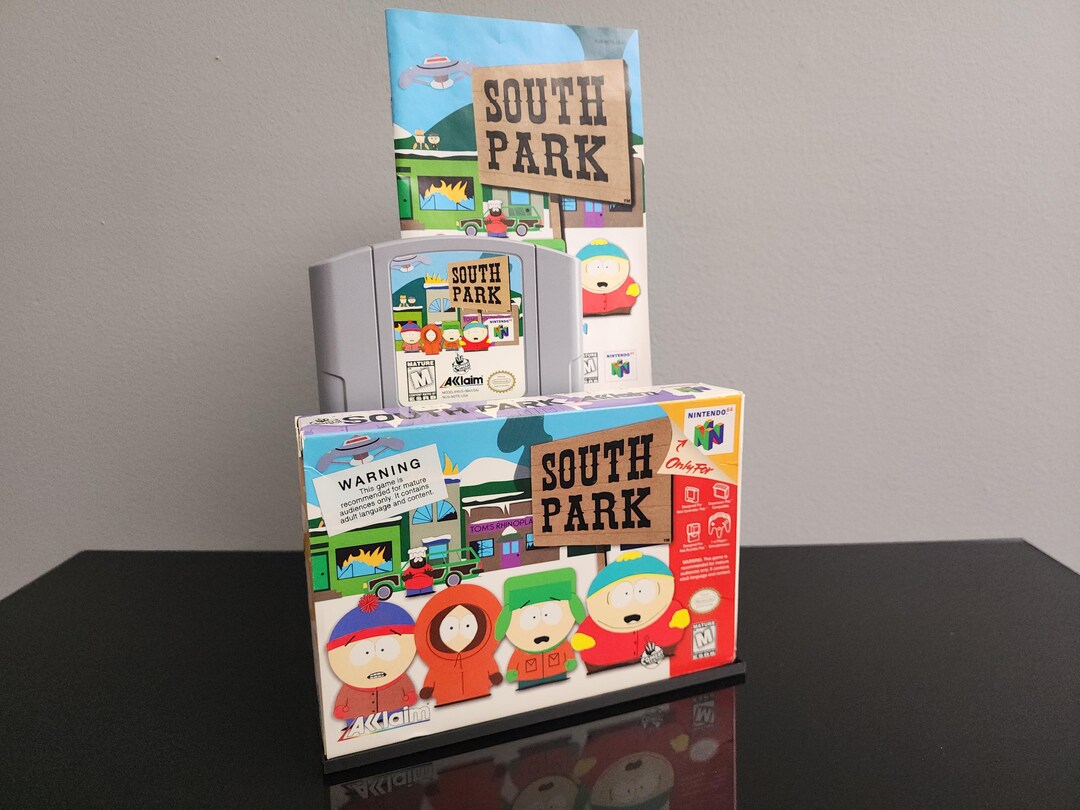 N64 Display Stand | Holds Game Box, Cartridge & Manual | Retro Gaming ...