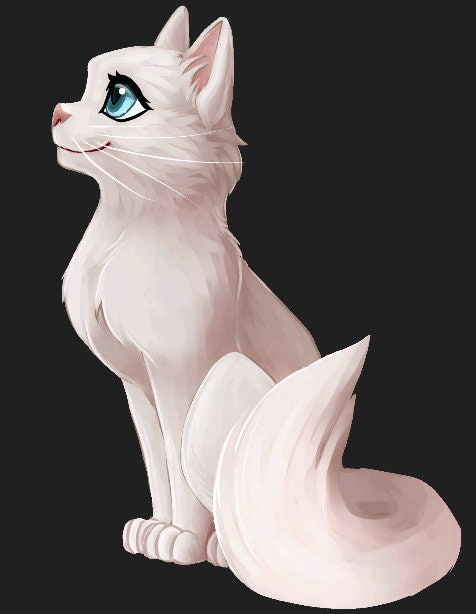 Animated Black and White Cat | Streamer Pet | Stream Decoration - Etsy
