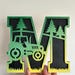 Handmade Tractor Theme Name Sign: Farm Nursery Decor - Etsy