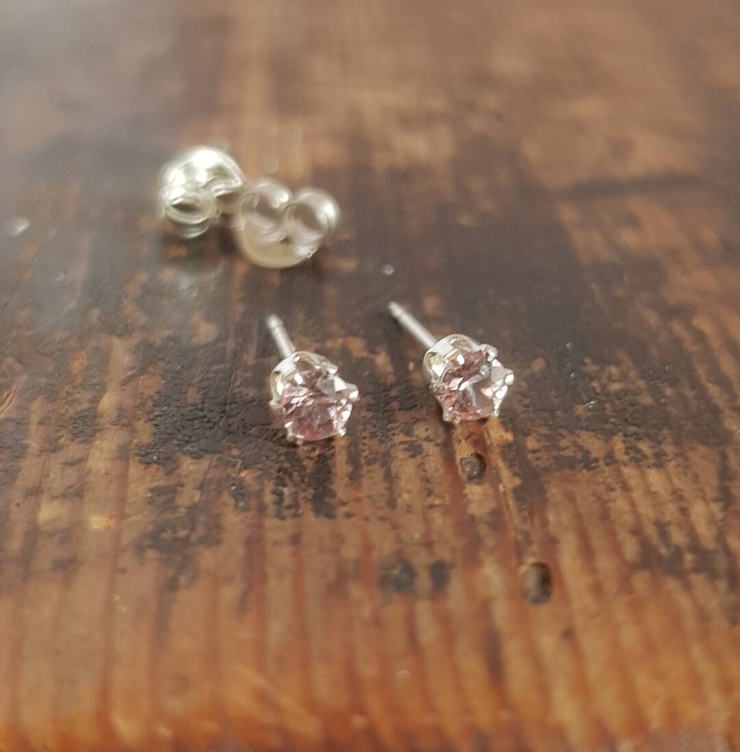 Little Colour Change Garnet Earrings. Genuine Colour Changing Garnet ...