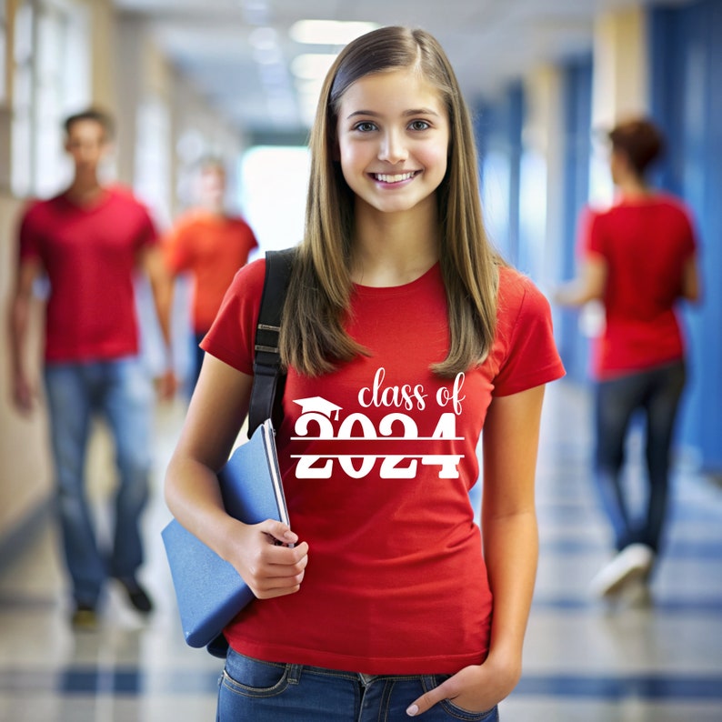 Class of 2024 Graduate Dtftransfer, Custom 2024 Graduate Ready to Press ...