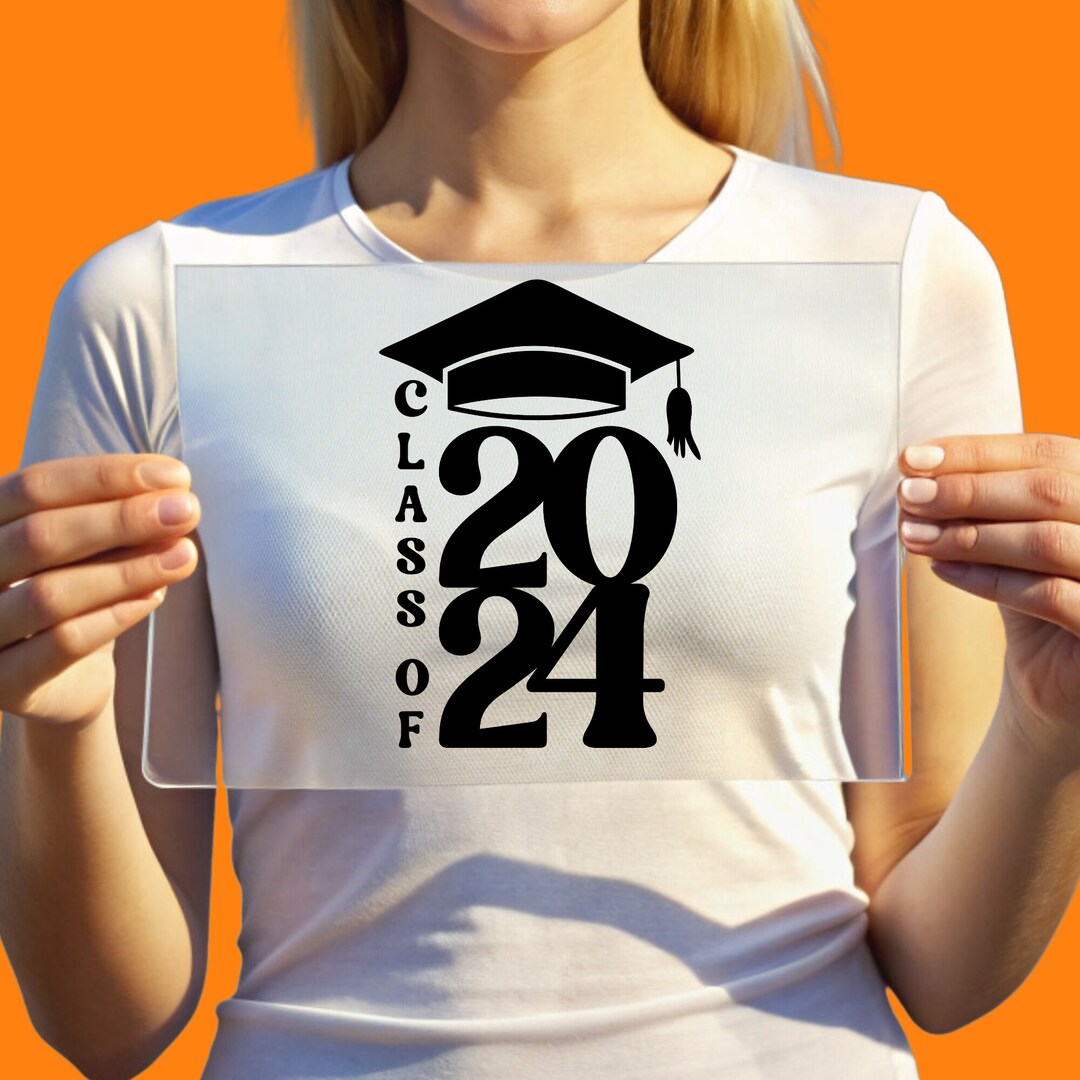 Class of 2024 Graduate DTF Transfer, Ready to Press Heat Transfer ...