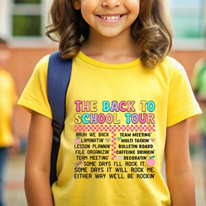 Back to School DTF Transfer 2024, First Day of School Ready to Press ...