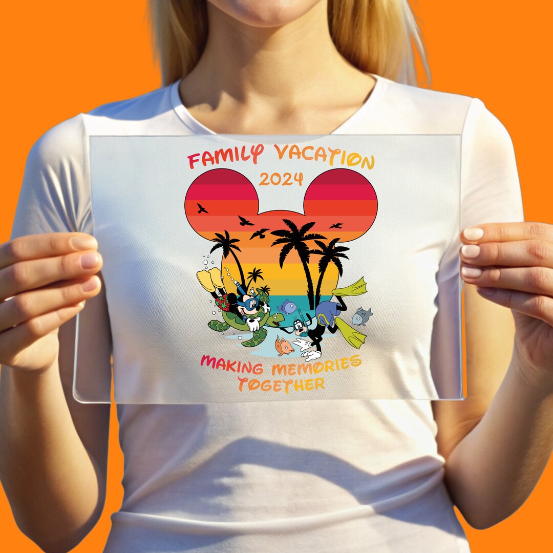 Family Vacation 2024 DTF Transfer, Making Memories Together Ready to ...