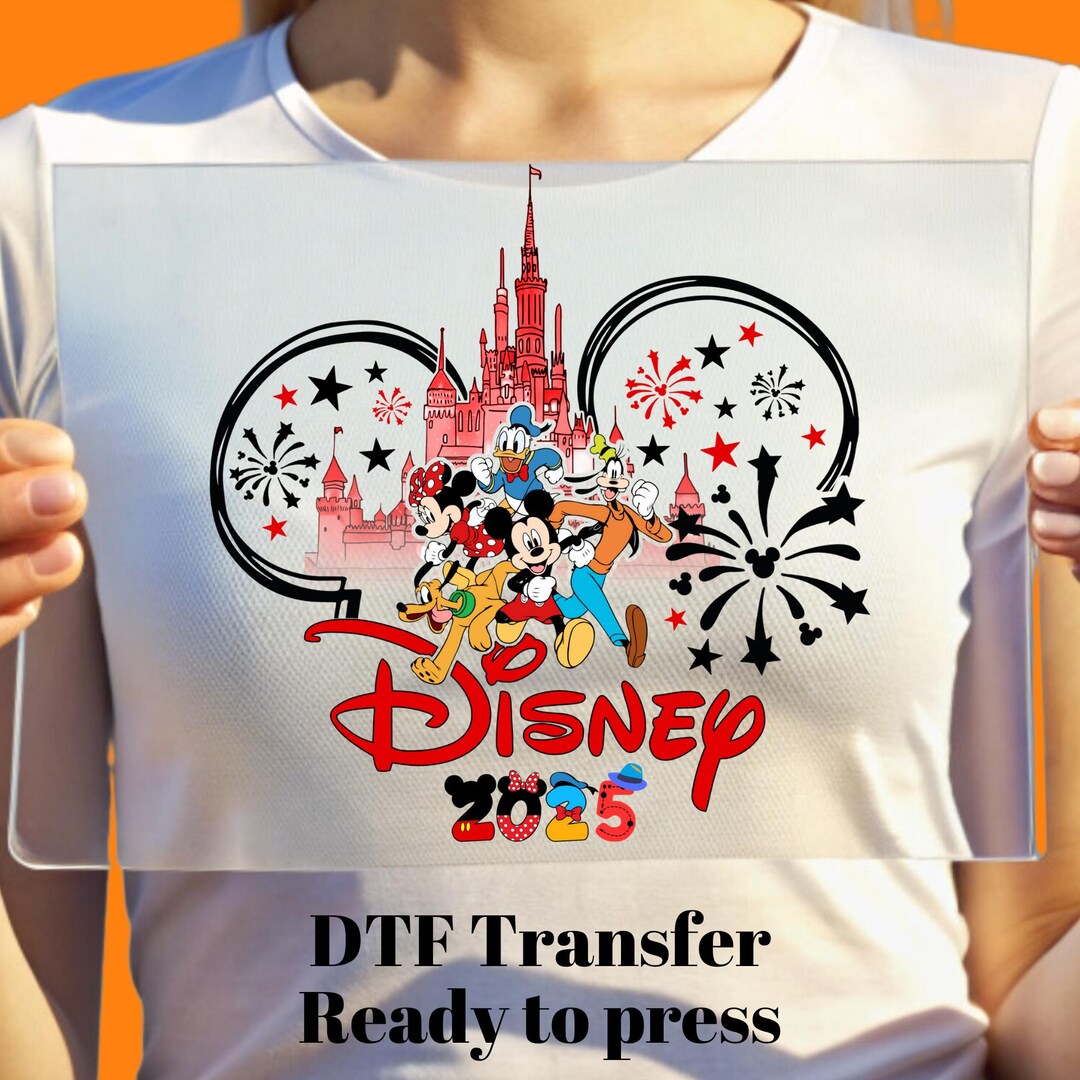 Disney Family Vacation Dtftransfer, Family Adventure Ready to Press ...