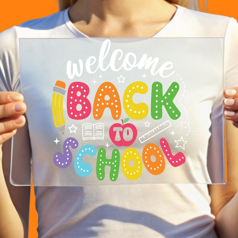 Back to School Dtf Ready to Press 2024, First Day of School Ready to ...