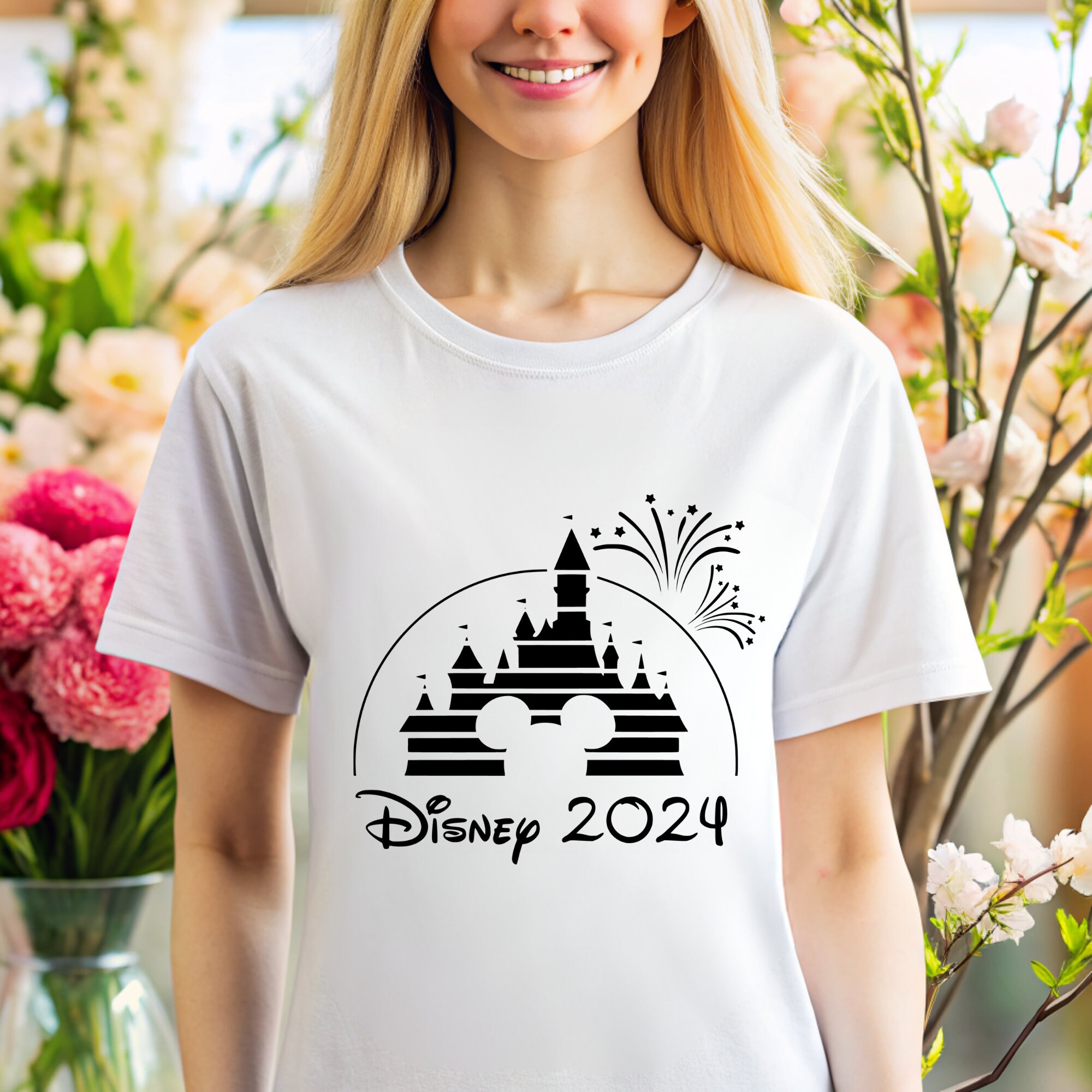 Disney Castle Design DTF Transfer 2024, Ready to Press Heat Transfer ...