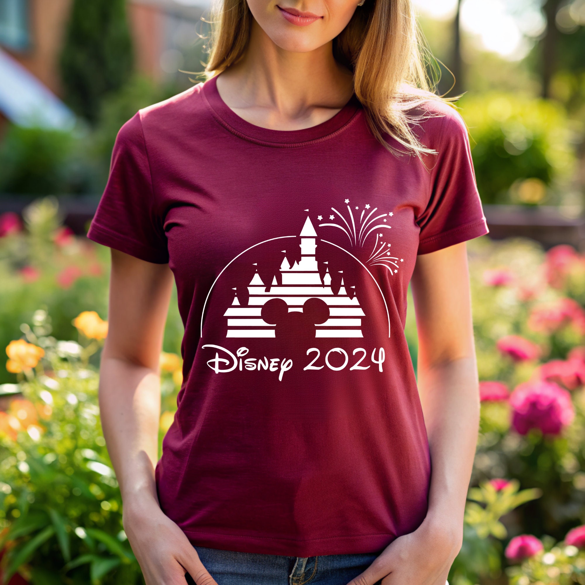 Disney Castle Design DTF Transfer 2024, Ready to Press Heat Transfer ...