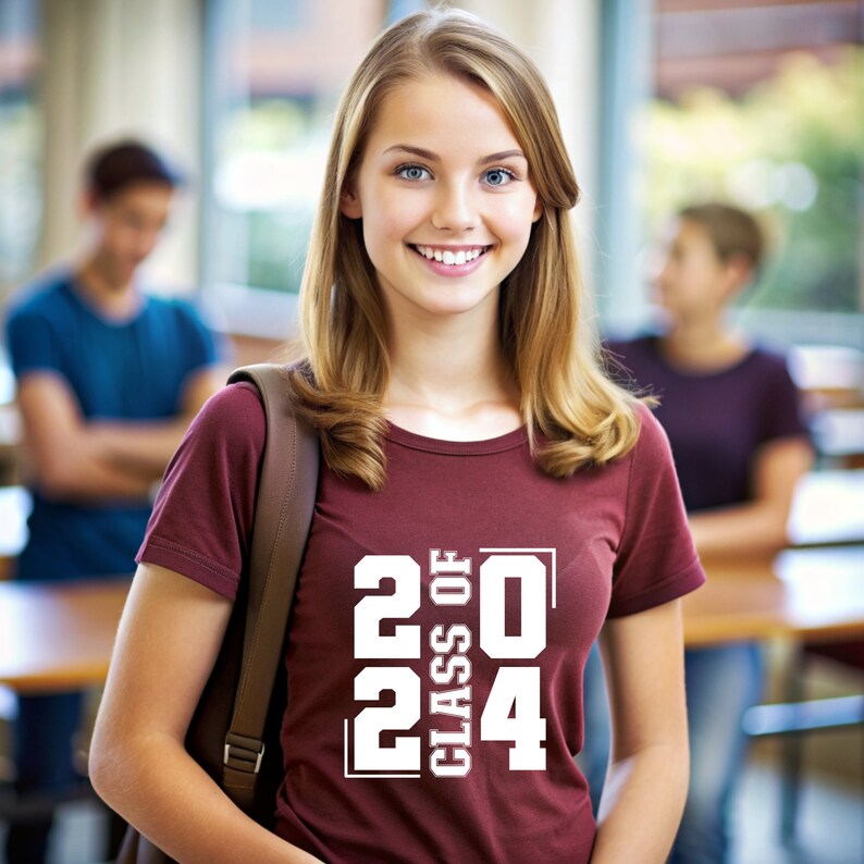 Class of 2024 Graduate Dtftransfer, Custom 2024 Graduate Ready to Press ...