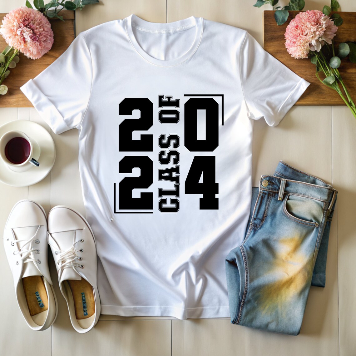 Class of 2024 Graduate Dtftransfer, Custom 2024 Graduate Ready to Press ...