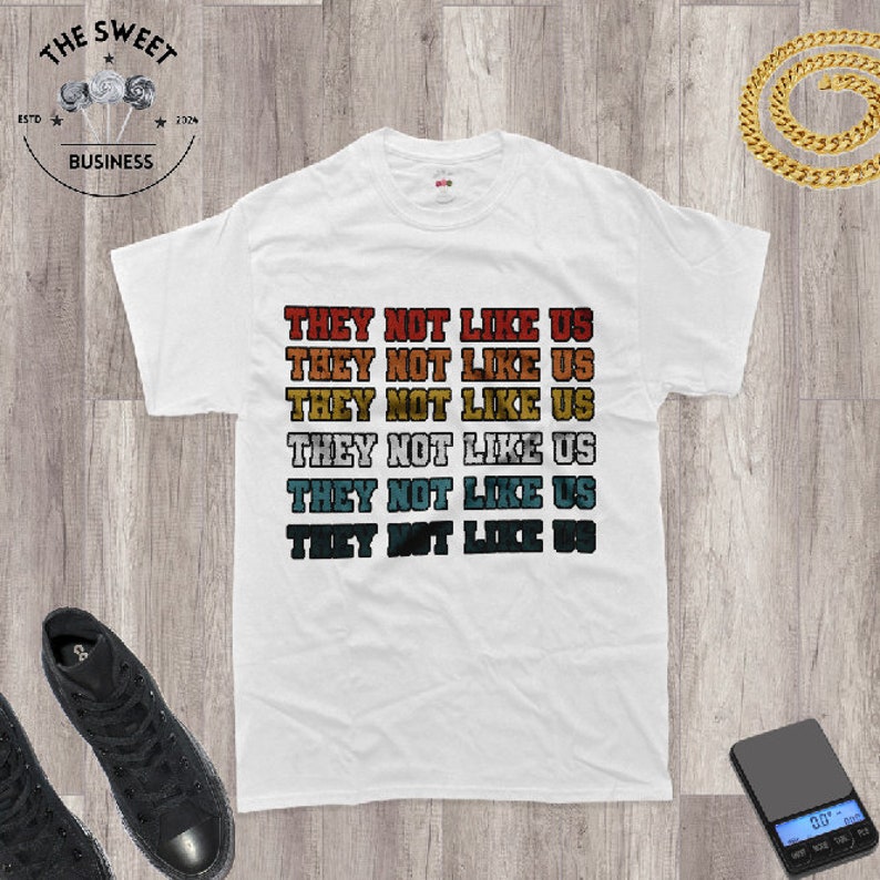 Not Like Us T-shirt - Funny Hip-hop Unisex Tee - Rap Beef Gift Shirt ...