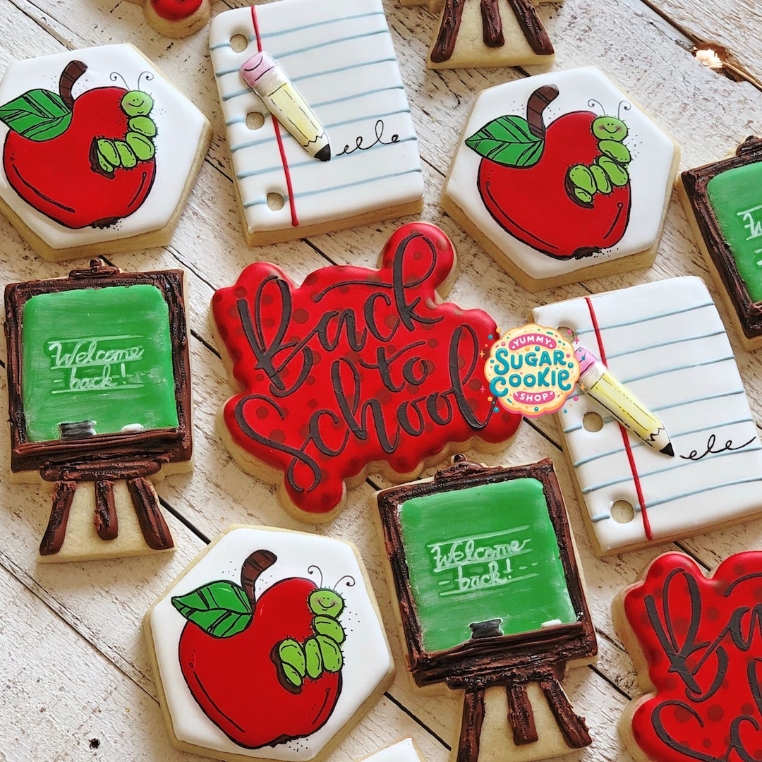 Welcome Back to School Sugar Cookies - Etsy