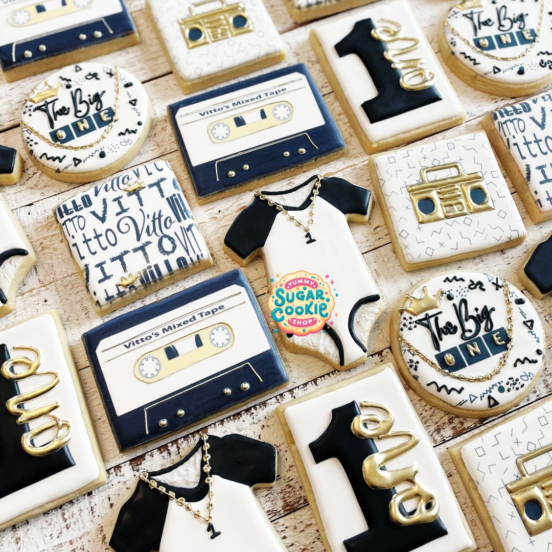 Notorious Big One First Birthday Sugar Cookies - Etsy