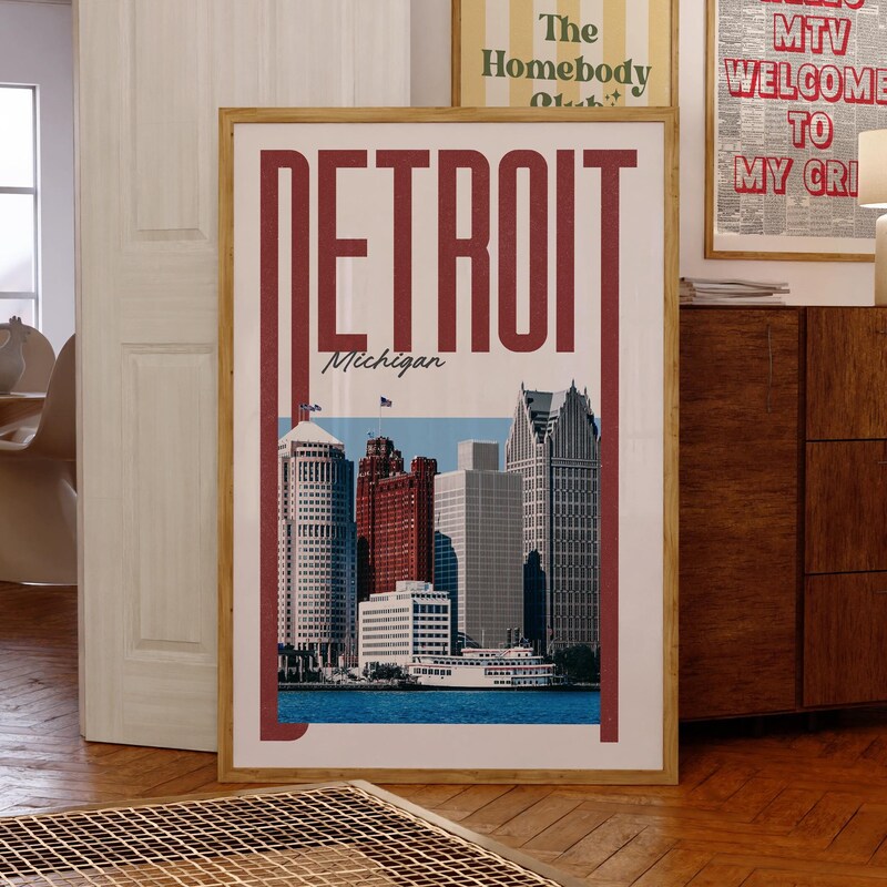 Detroit Art - Etsy