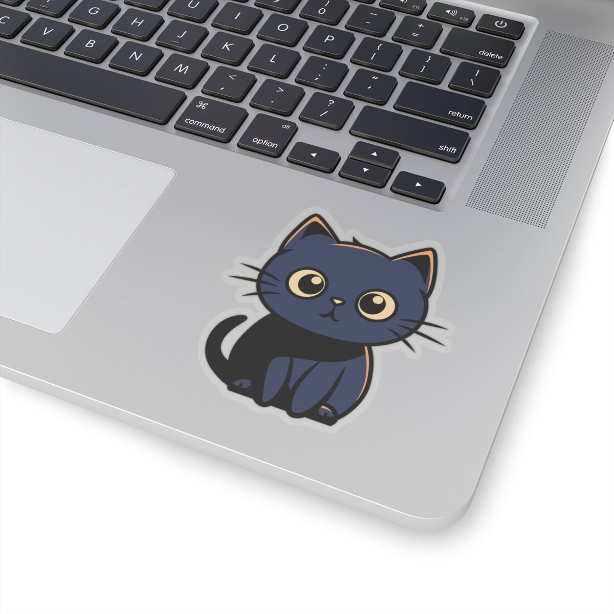 Black Cat Sticker - Etsy