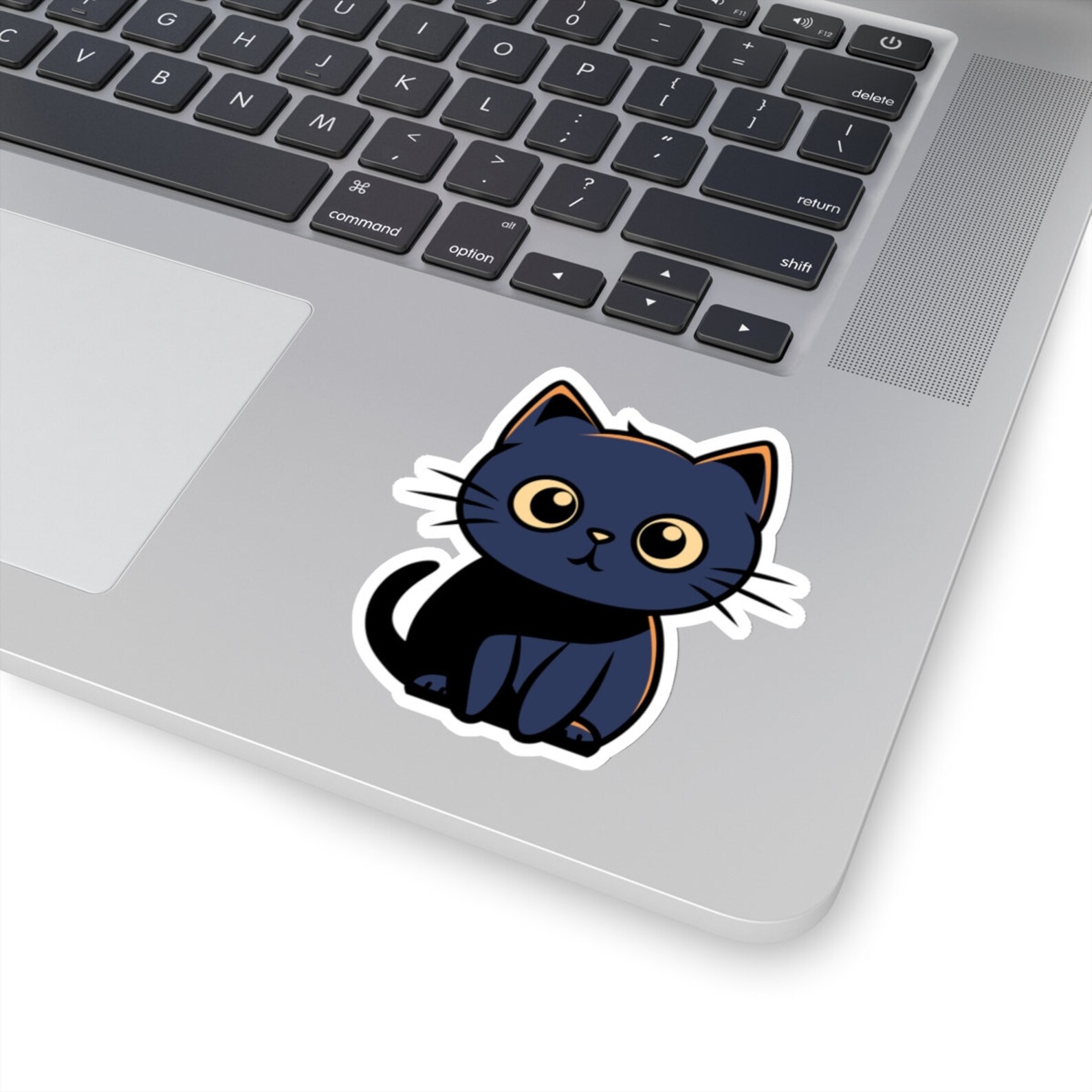 Black Cat Sticker - Etsy
