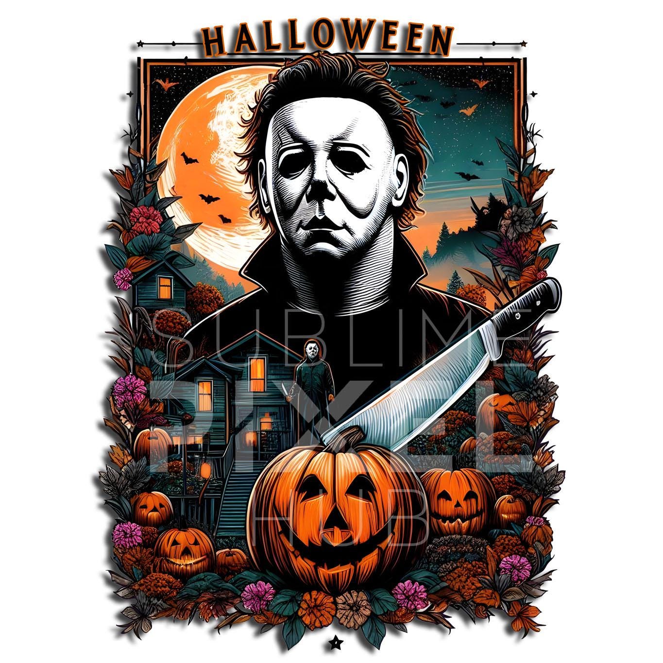 Pochoirs De Citrouille De Michael Myers