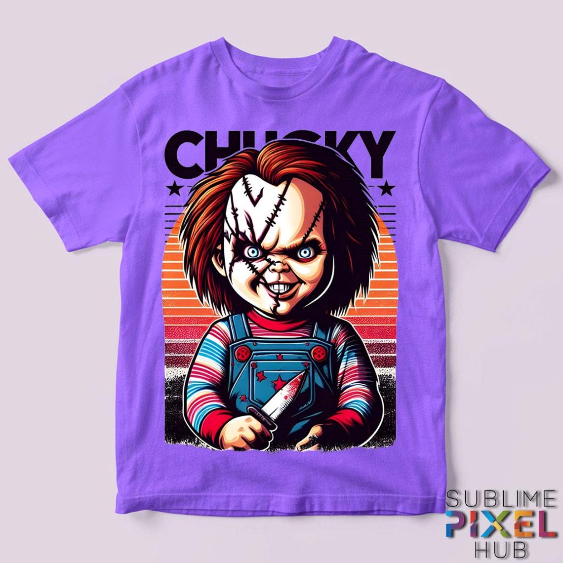 Chucky Halloween PNG Clipart: Transparent Background Design (digital ...