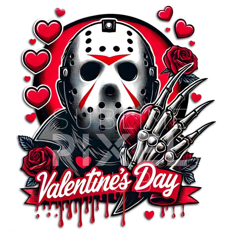 Friday the 13th Valentines Cards - Etsy