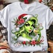 Lady Grinch Christmas Clipart, PNG Files (digital Download) - Etsy