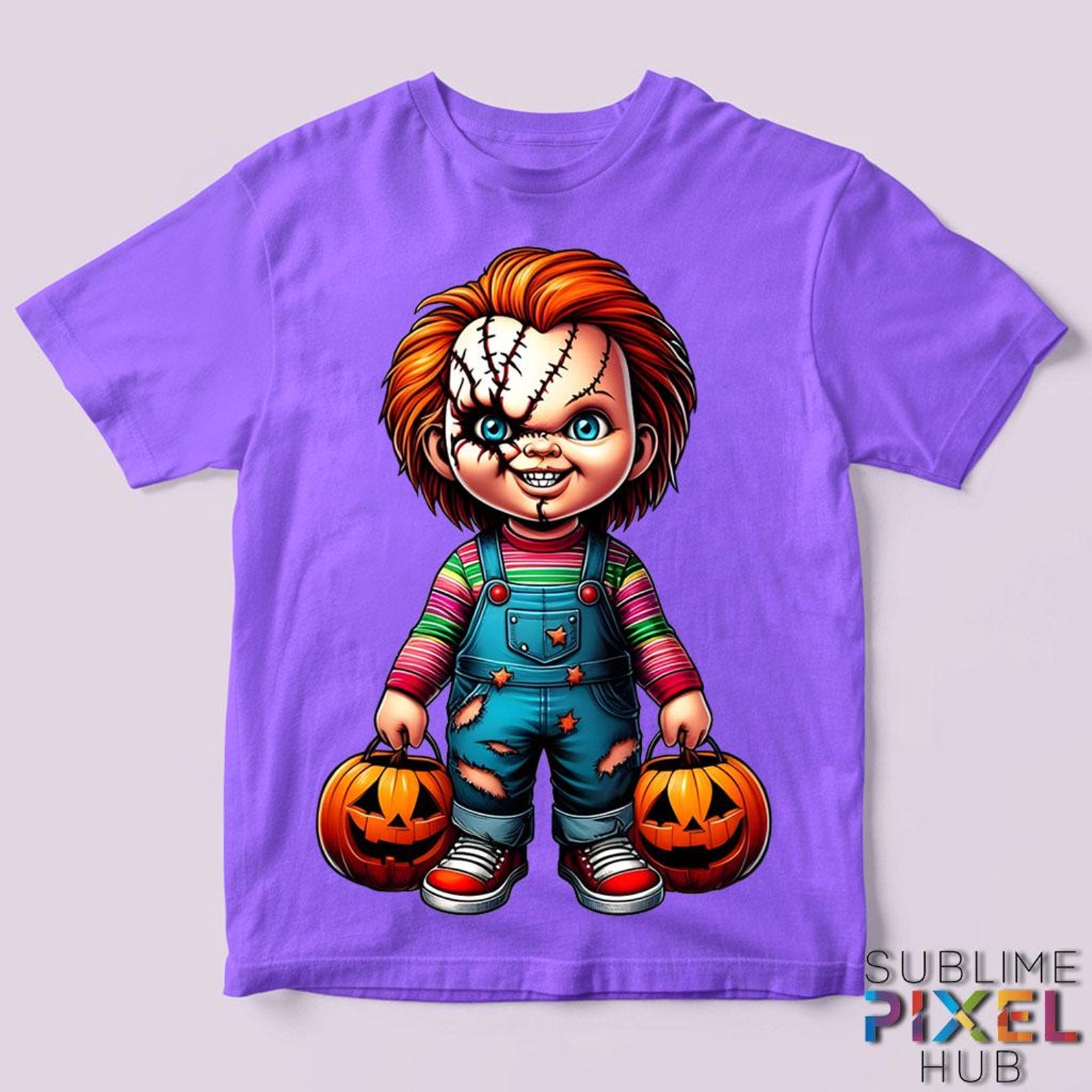 Chucky With Pumpkins Png, Png Files, Clipart, Halloween, Halloween ...