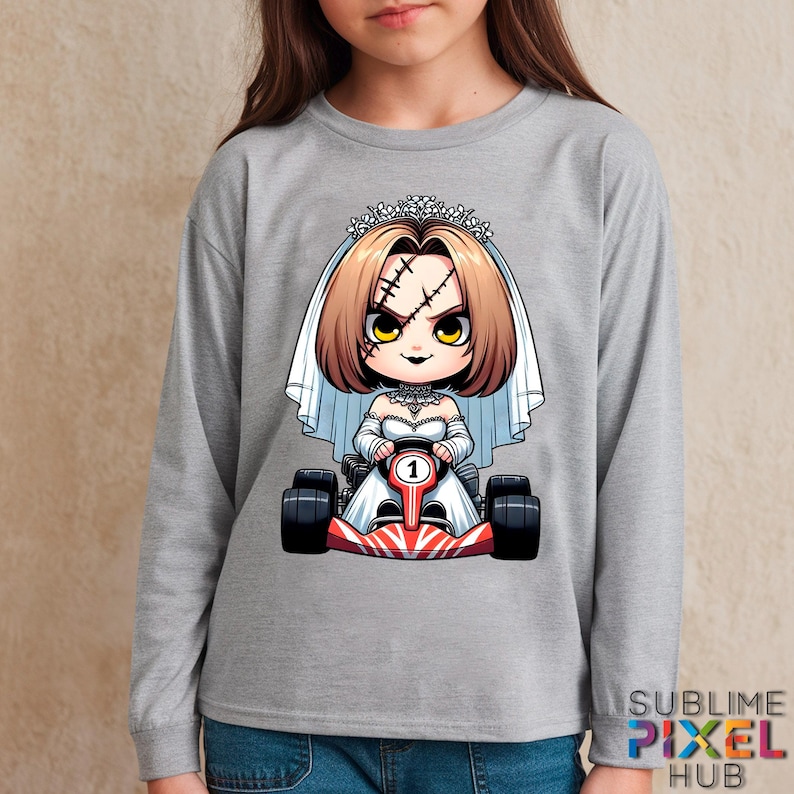 Chibi Horror Racers Png, Png Files, Clipart, Chibi, Halloween, Kids ...